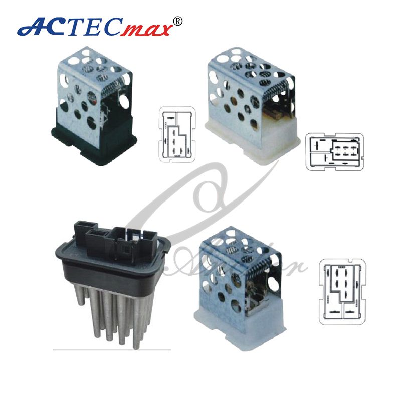 Radiator fan Blower motor resistor for Fiat grande ,OEM 55702180 ...